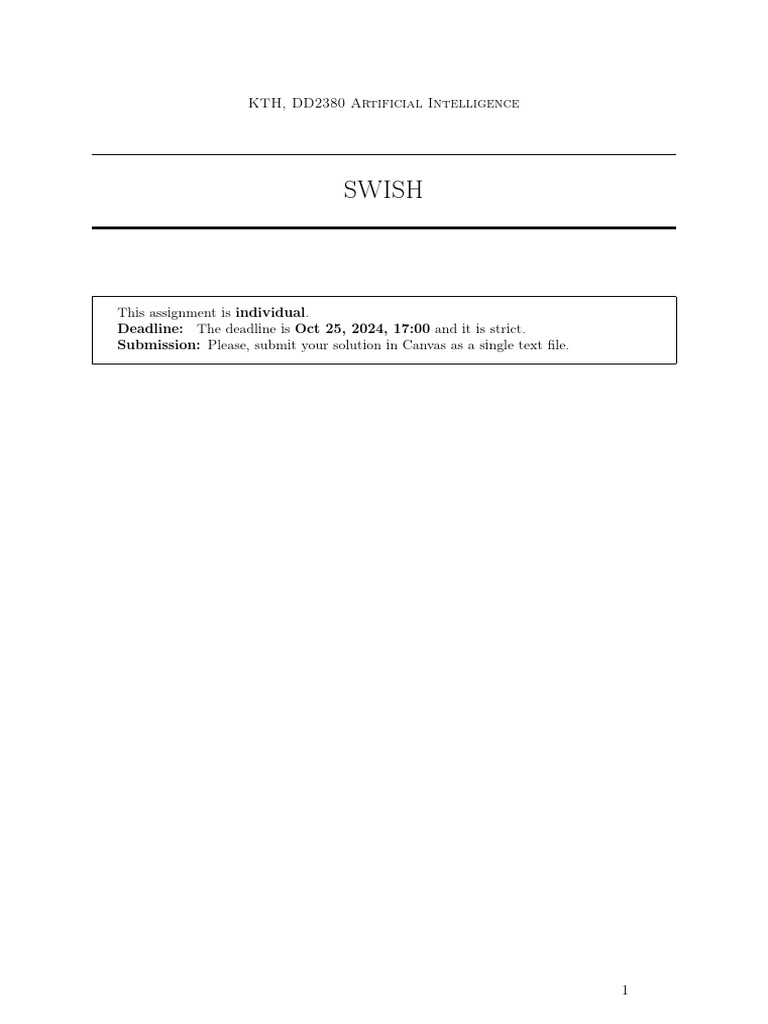 Main SWISH | PDF