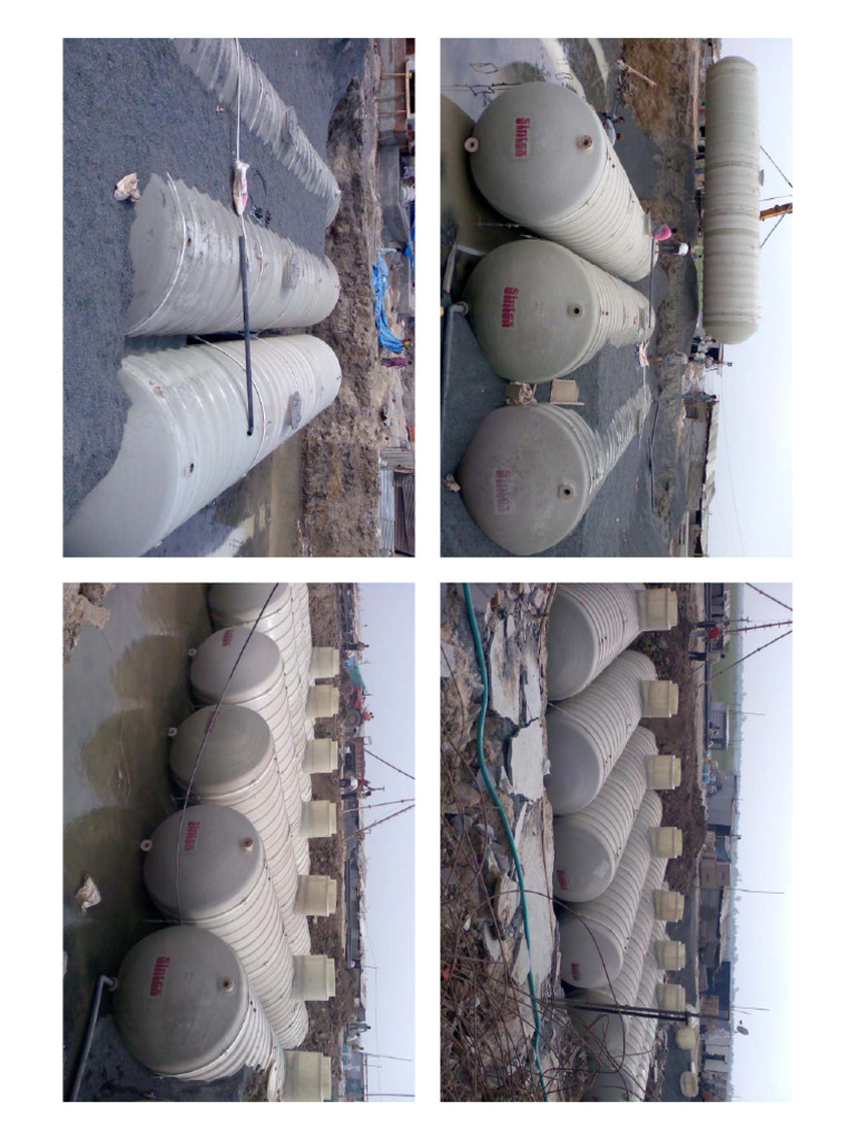 FRP Tanks Installation Photograph | PDF