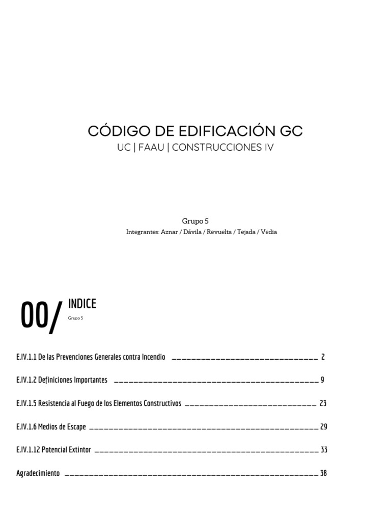 Uc Co g5 Tp-Codigo-Edificación | PDF | Combustión | Combustibles