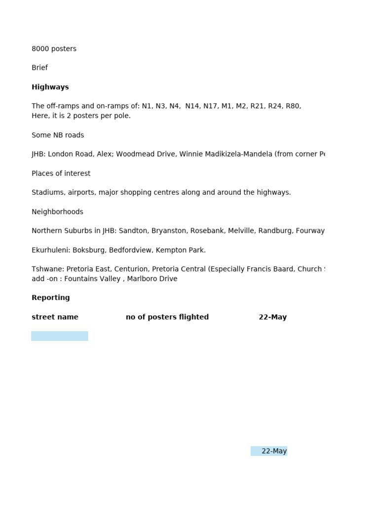 Postering Report 26may2024 | PDF