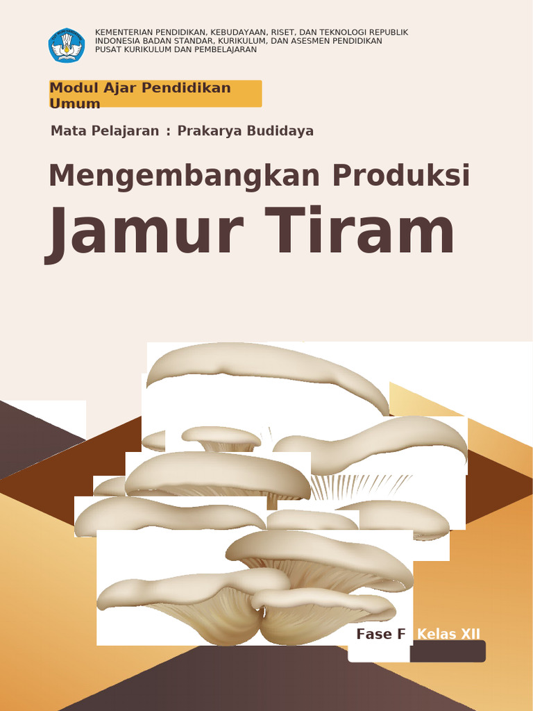 Modul Ajar Prakarya-Budi Daya - Mengembangkan Produksi Jamur Tiram ...