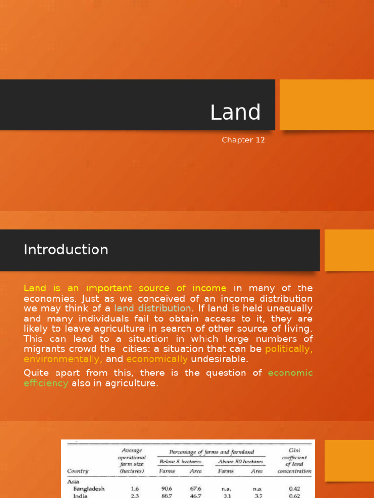 Land | PDF | Leasehold Estate | Landlord