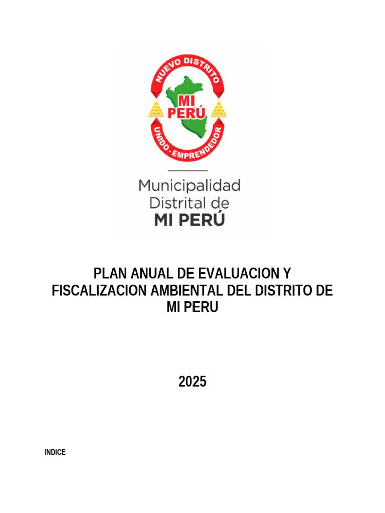 Planefa Mi Peru | PDF | Gobierno local