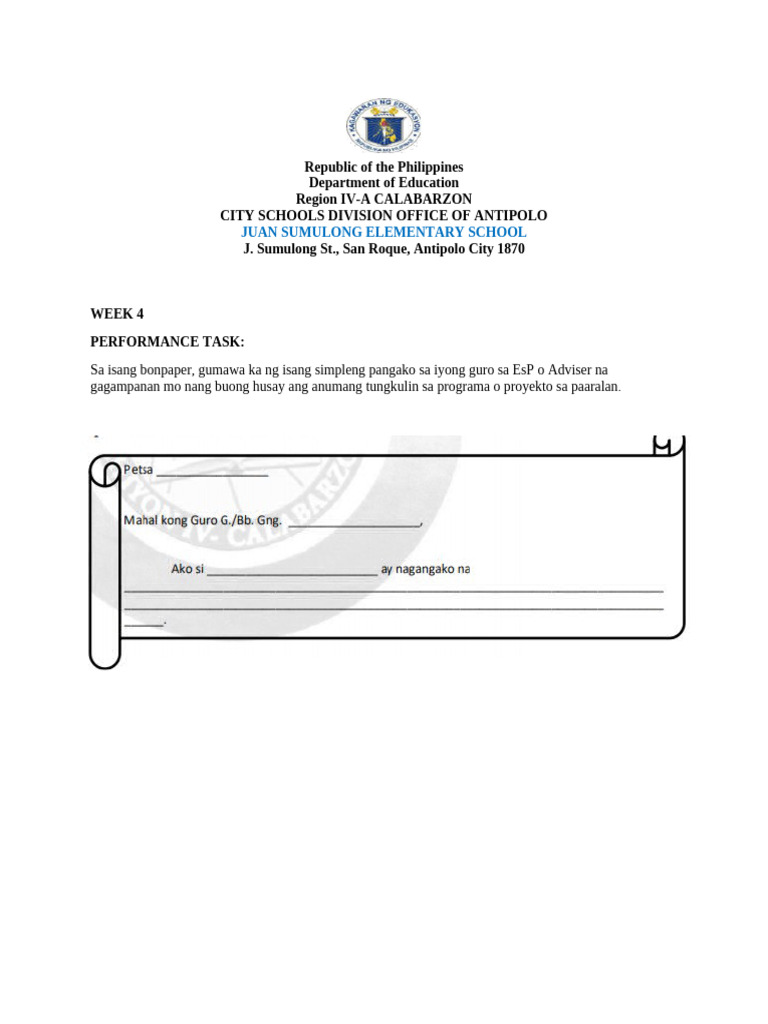 Q2-Week4-Performance Task | PDF