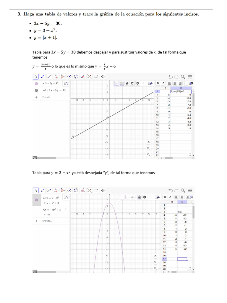 Tarea Mate 3 y 4 | PDF
