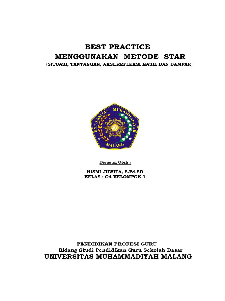 Best Practice Metode STAR dalam Pembelajaran | PDF