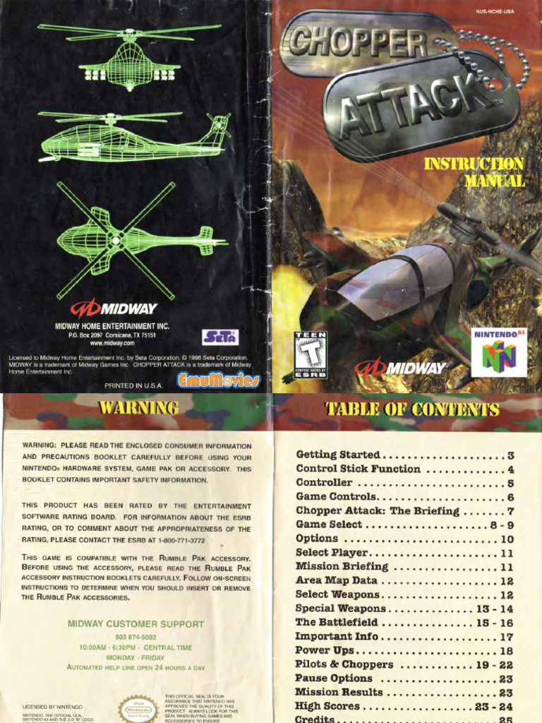 Chopper Attack (USA) | PDF
