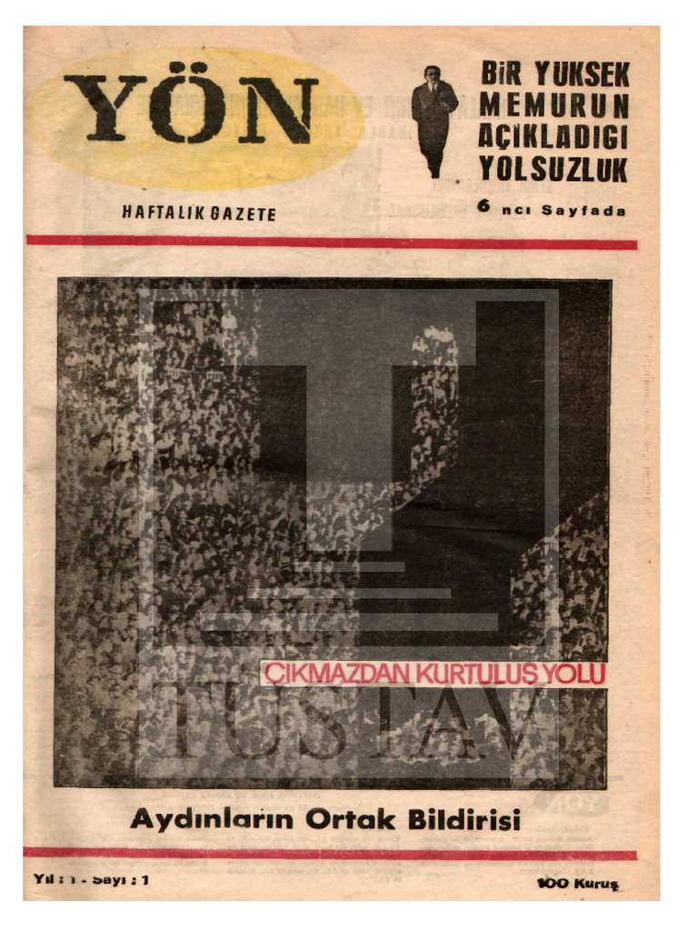 Yön Dergisi - C-1 - Sayi - 001 | PDF