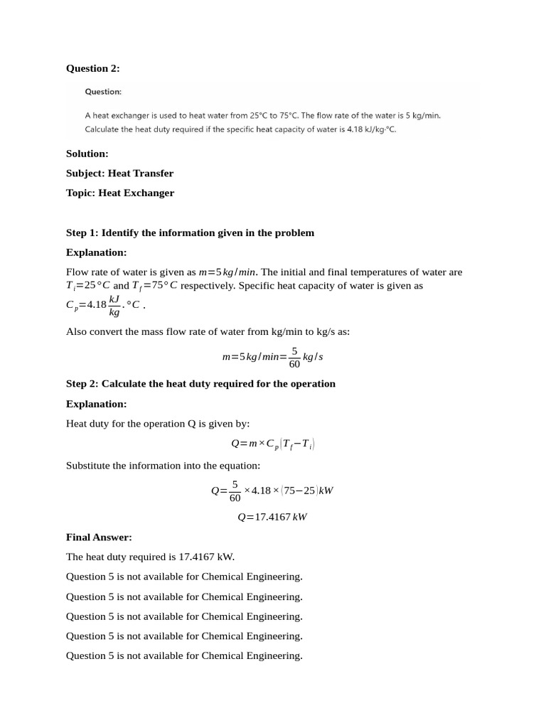 Question 2a | PDF | Reaction Rate | Reaction Rate Constant