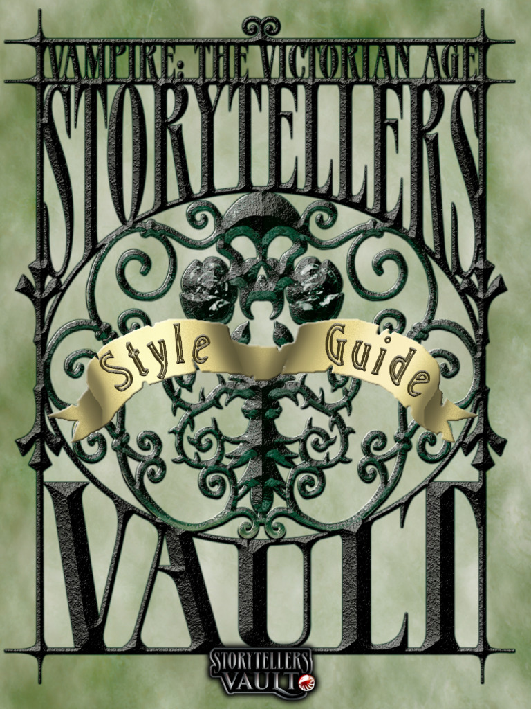 Vampire The Victorian Age Storytellers Vault Style Guide | PDF | Dracula