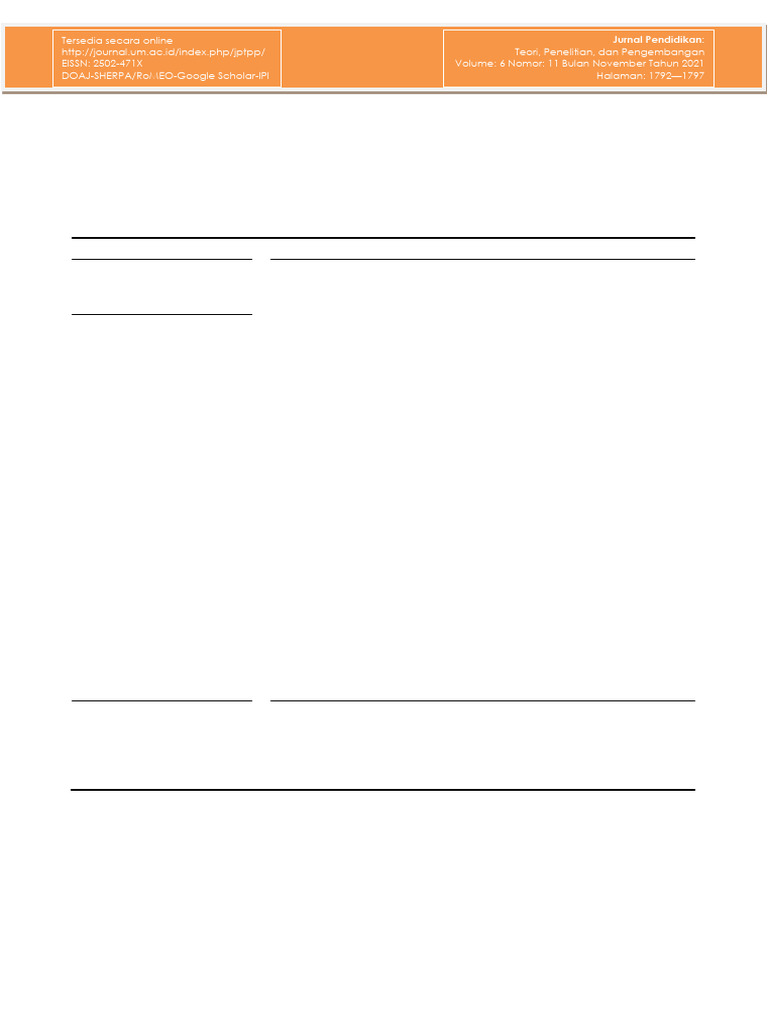 Jurnal 2-The Influence of Contextual Teaching and Learning (CTL ...