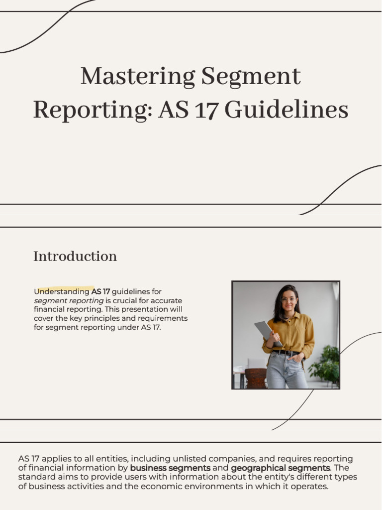 AS 17 Segment Reporting Guidelines | PDF