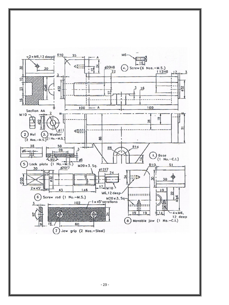 Mechanical Drawing | PDF