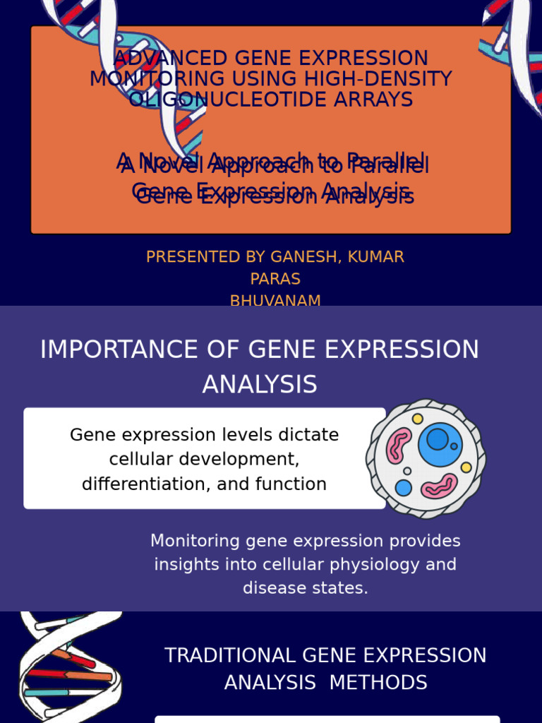TRANSCRIPTOME PPT | PDF | Gene Expression | Dna Microarray