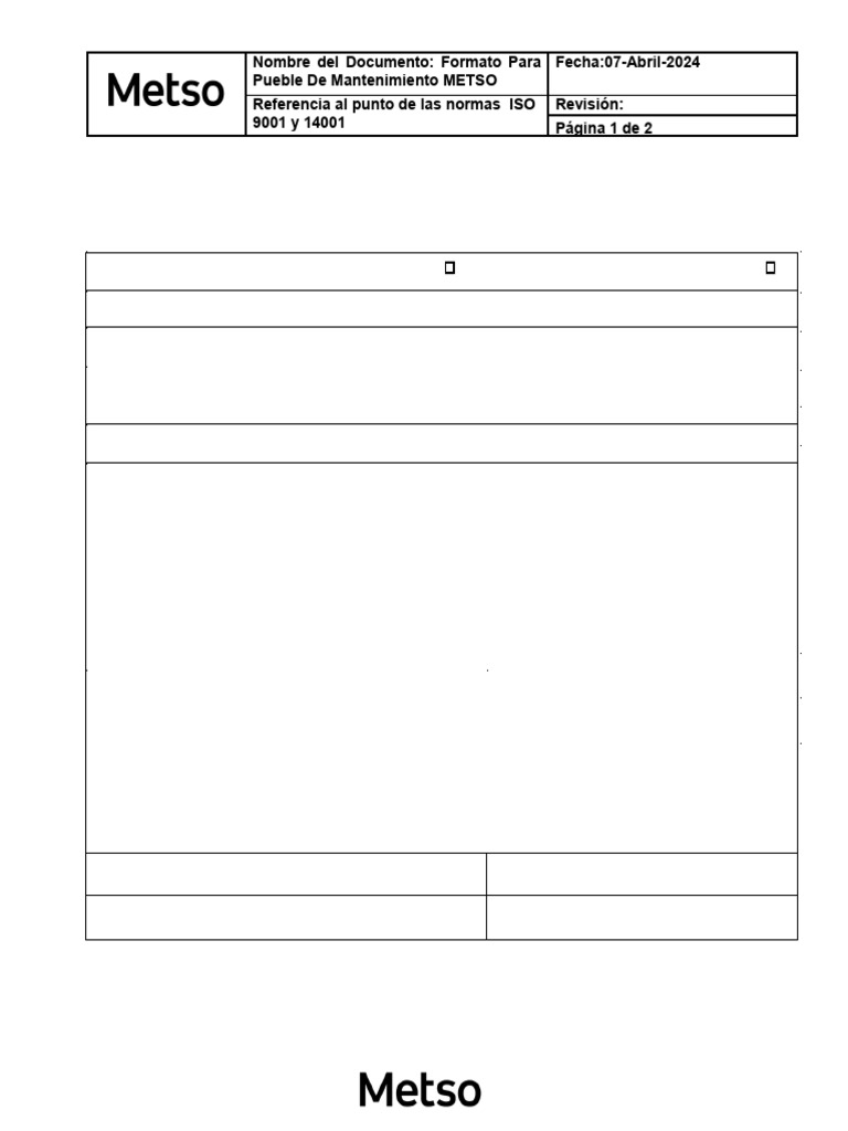 Pueble Mtto Metso | PDF