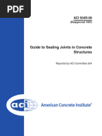 ACI 117-10 Specification For Tolerances For Concrete Construction and ...