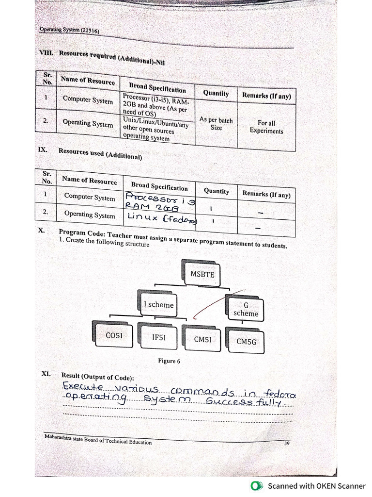 OSY Manual 7 To 15 | PDF