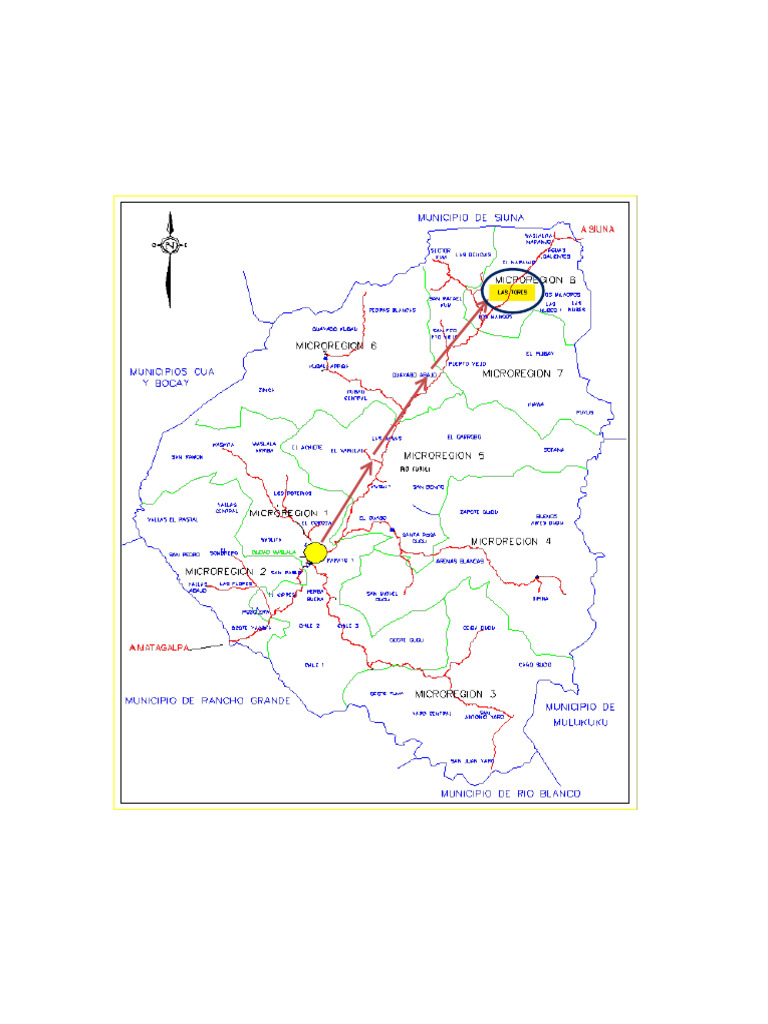 Mapa Del Municipio | PDF
