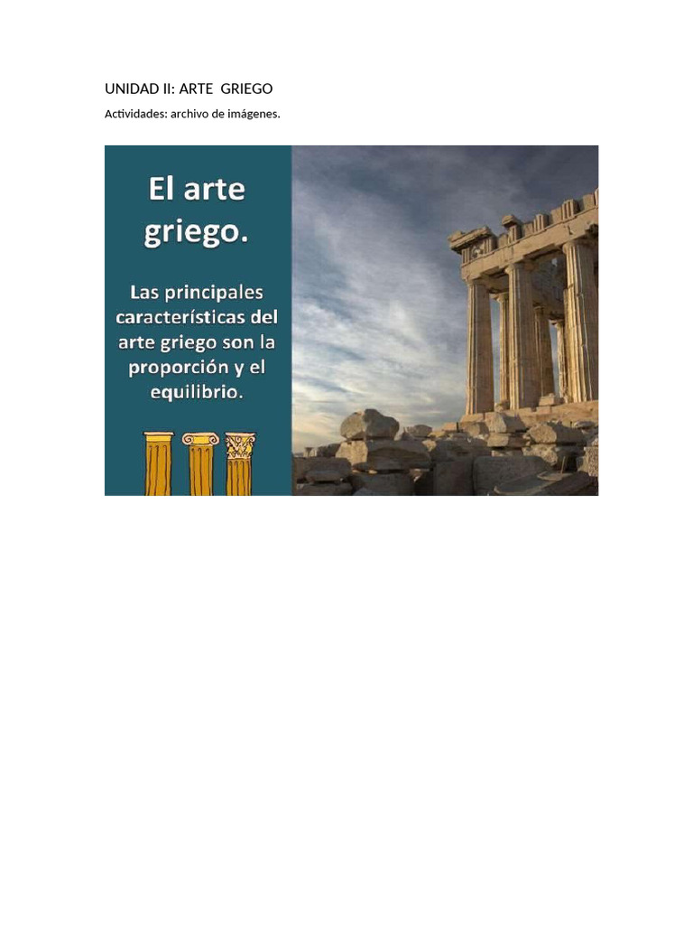 3 Unidad Ii Grecia | PDF