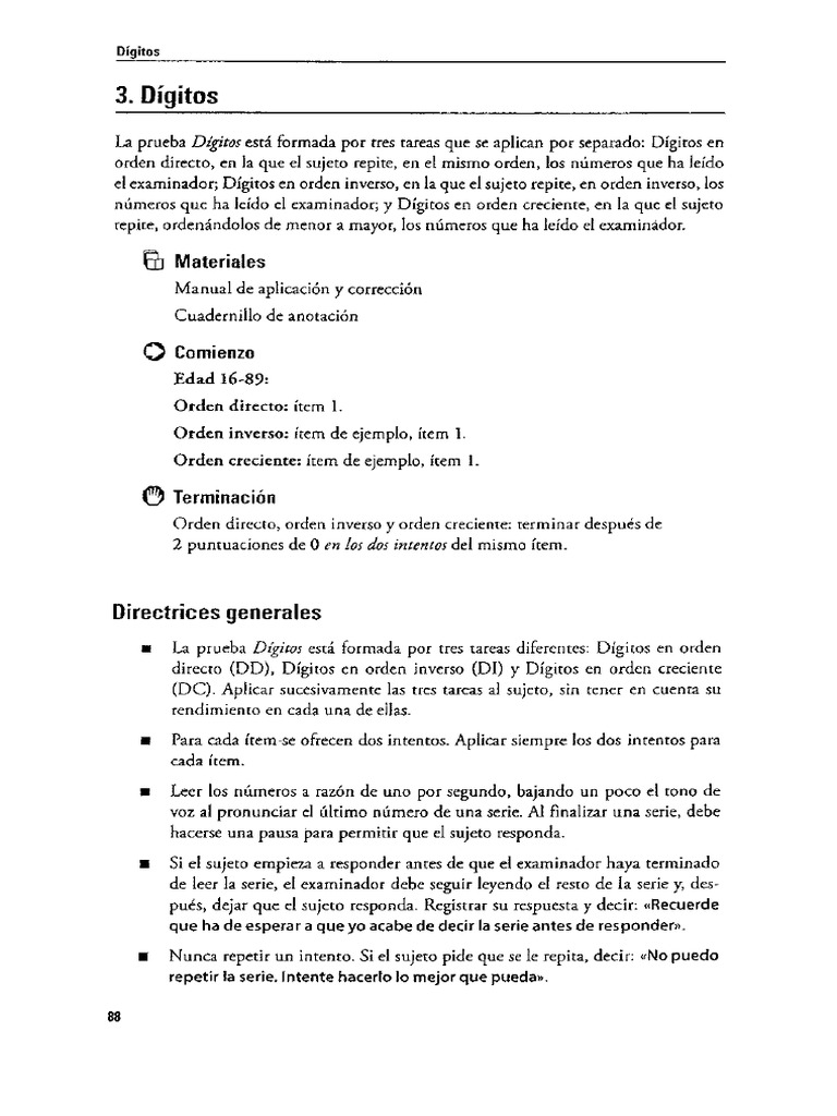 Manual Digitos | PDF