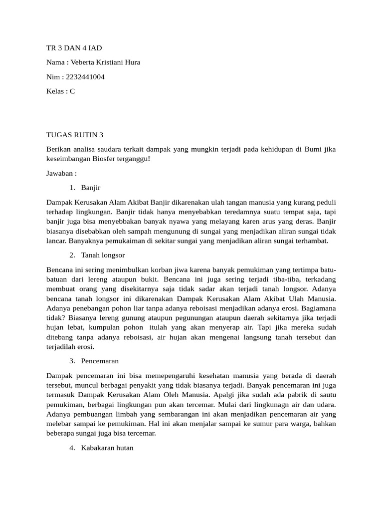 TR 3 Dan 4 Veberta Hura Iad | PDF