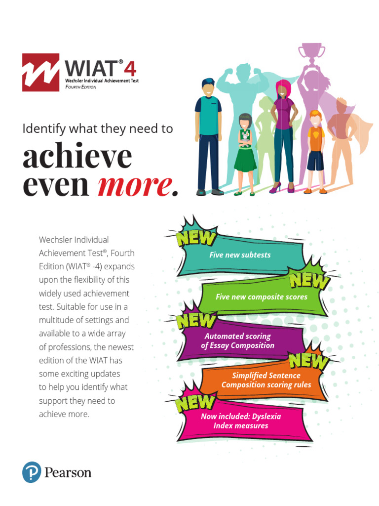 Wiat 4 Subtests and Composites | PDF | Writing | Linguistics