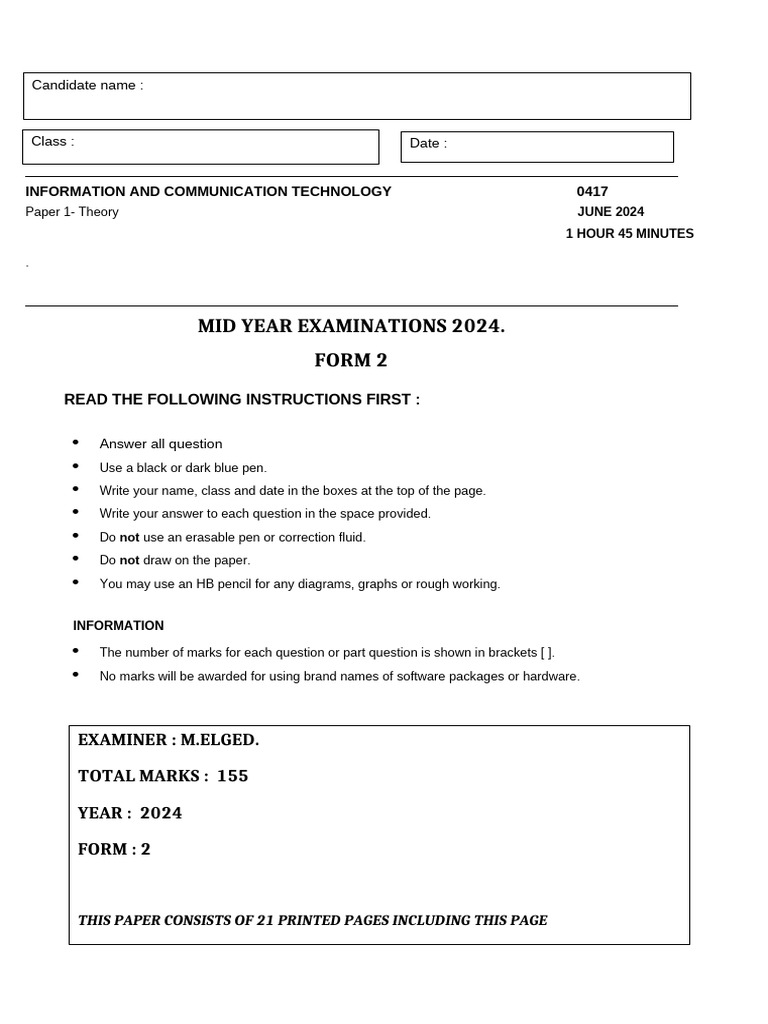 ICT (1) | PDF | Solid State Drive | Laptop