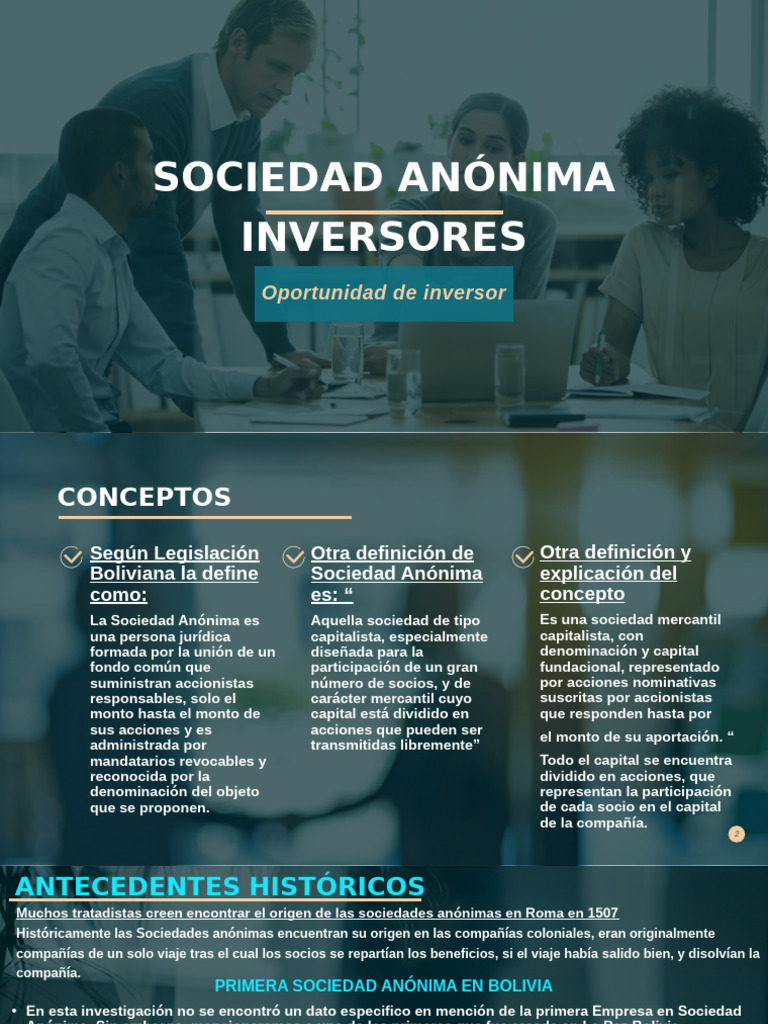 Sociedad Anónim | PDF | Sociedad de responsabilidad limitada | Compartir (Finanzas)