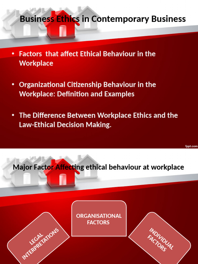 Factors Affecting | PDF | Business Ethics | Business