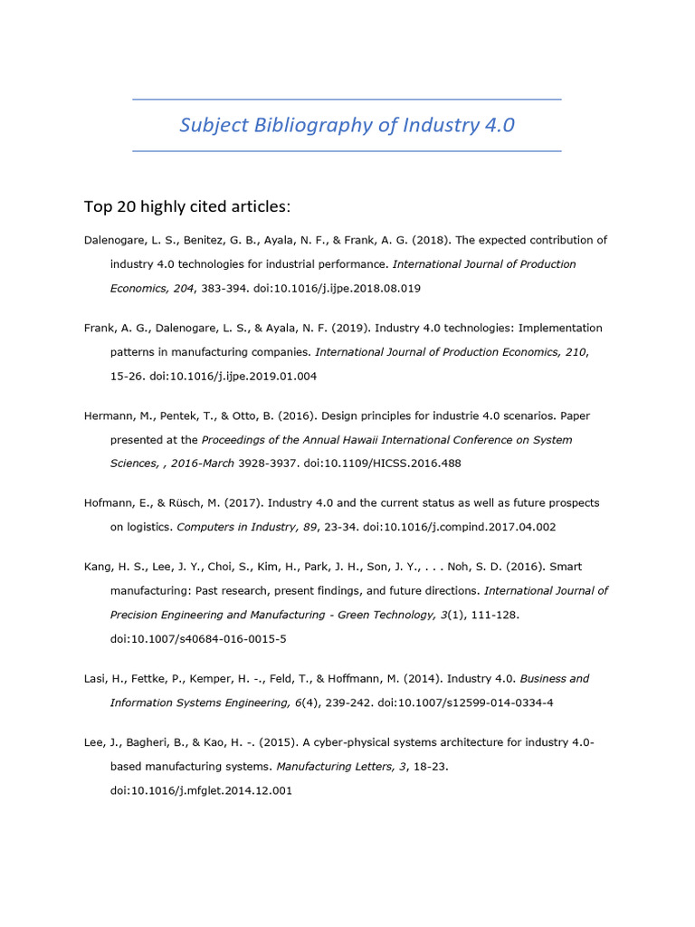 Industry 4.0 | PDF | Engineering | Computing