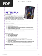 Secuencia Didáctica Peter Pan | PDF | Peter Pan | Arte