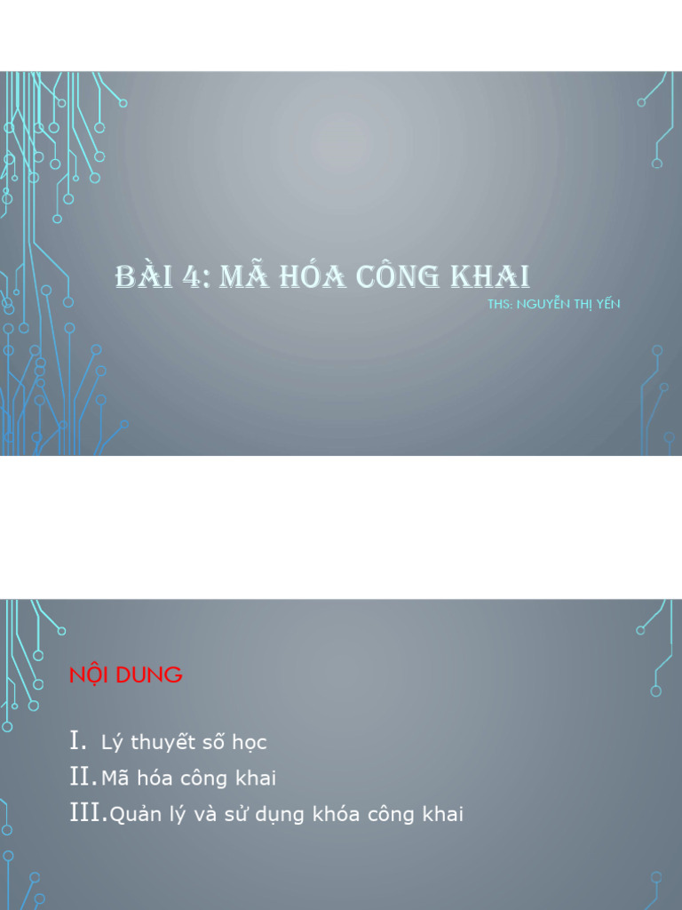 Bài 3-4 lý thuyết | PDF