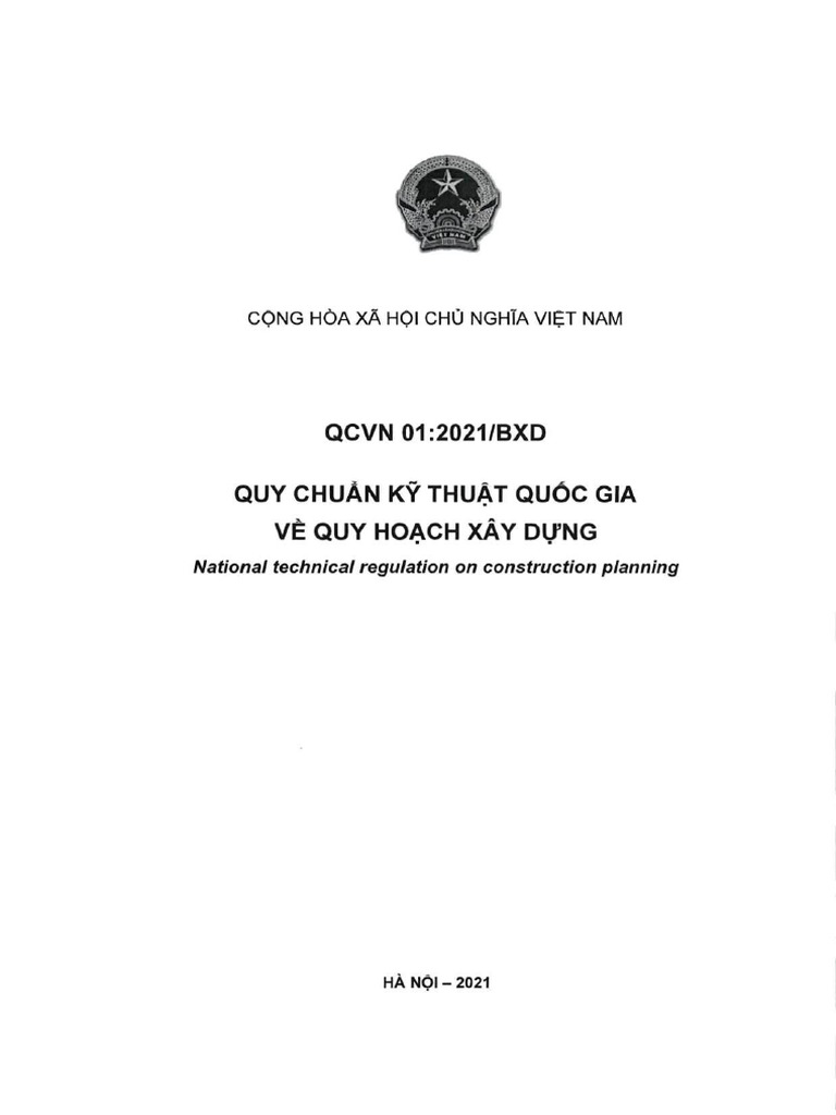 QCVN 01 2021 BXD | PDF