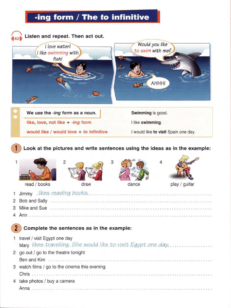 04 - The To Infinitive | PDF