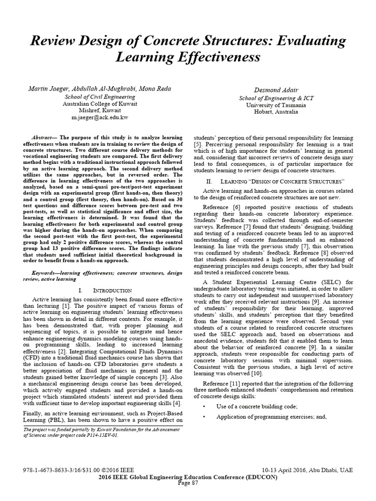 Review Design of Concrete Structures | PDF | Computers