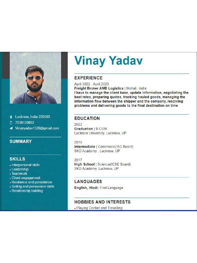 Vinay Yadav | PDF