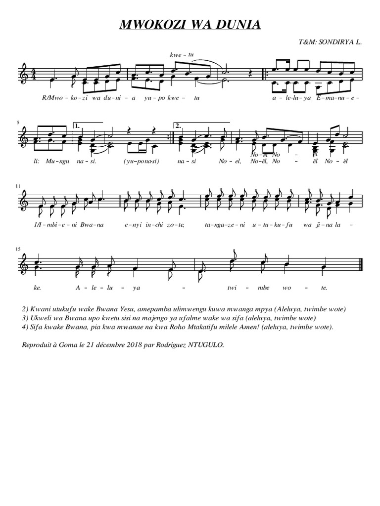 Mwokozi Wa Dunia | PDF