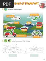 Grade 1 Transportation Worksheets | PDF