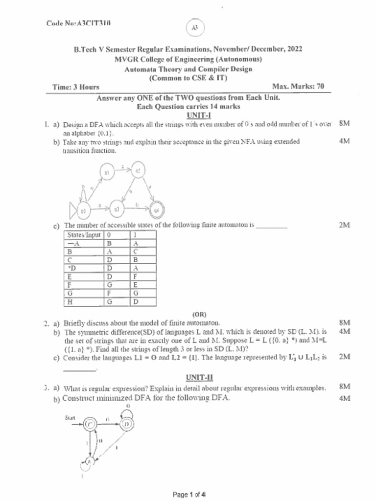 Previous Paper-2 | PDF