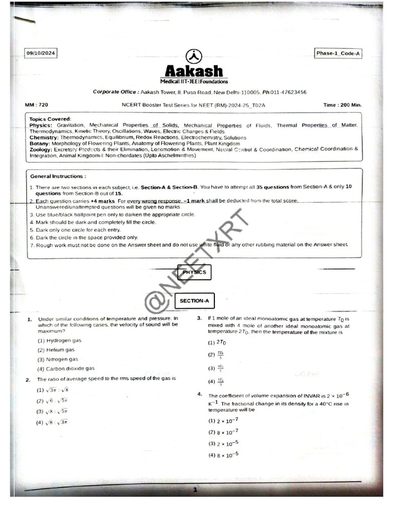 Nbts 02 Code A Phase 01 RM by Neetxrt - Watermark | PDF