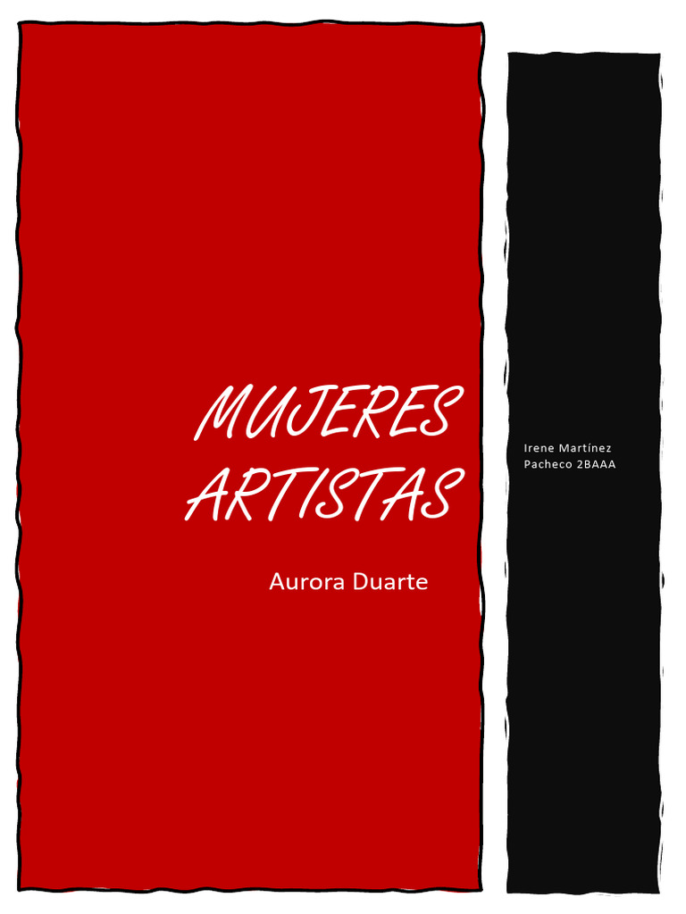Mujeres Artistas: Aurora Duarte | PDF