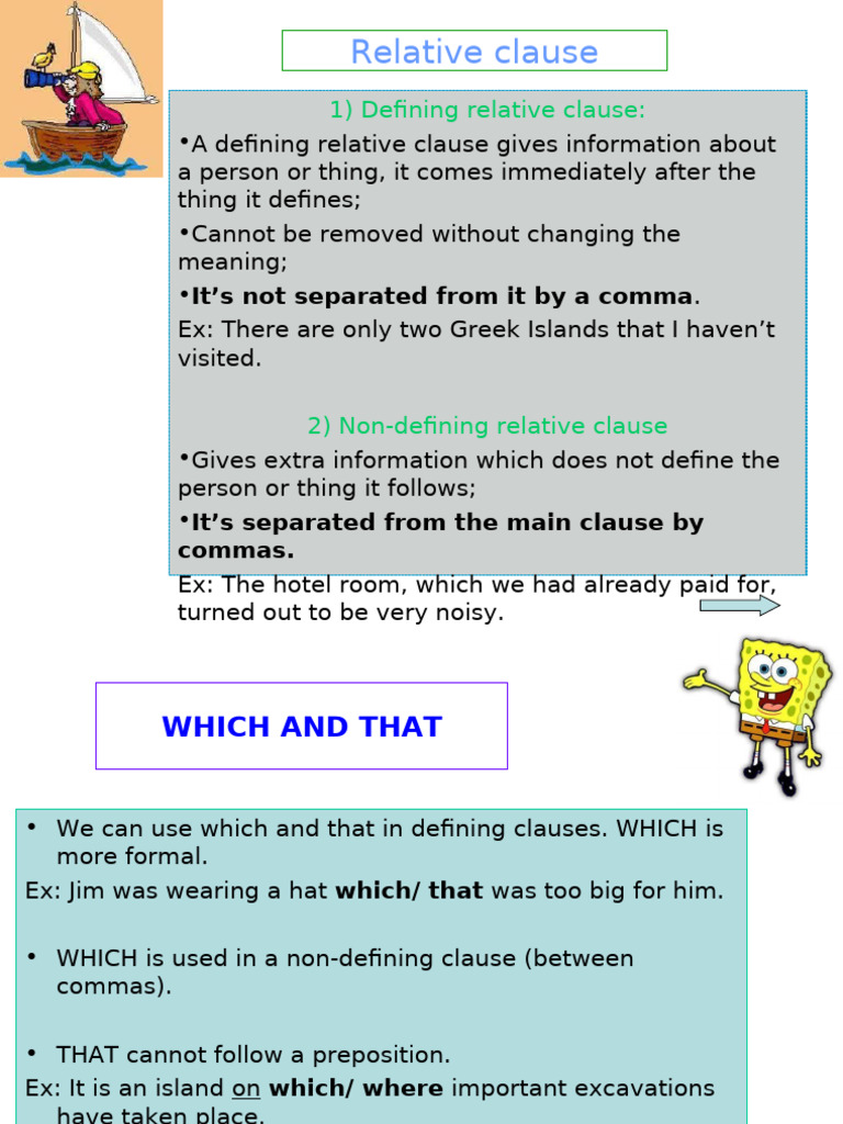 File 6c Relative Clause and Vocabulary | PDF | Language Mechanics ...