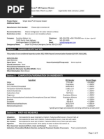 Section 1: Identification: Safety Data Sheet: Simple Green® All-Purpose ...