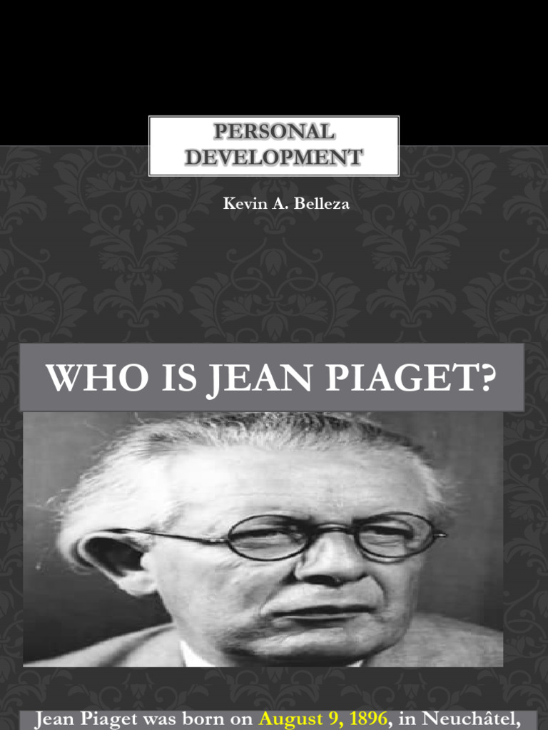 Jean Piaget's Stages of Development | PDF
