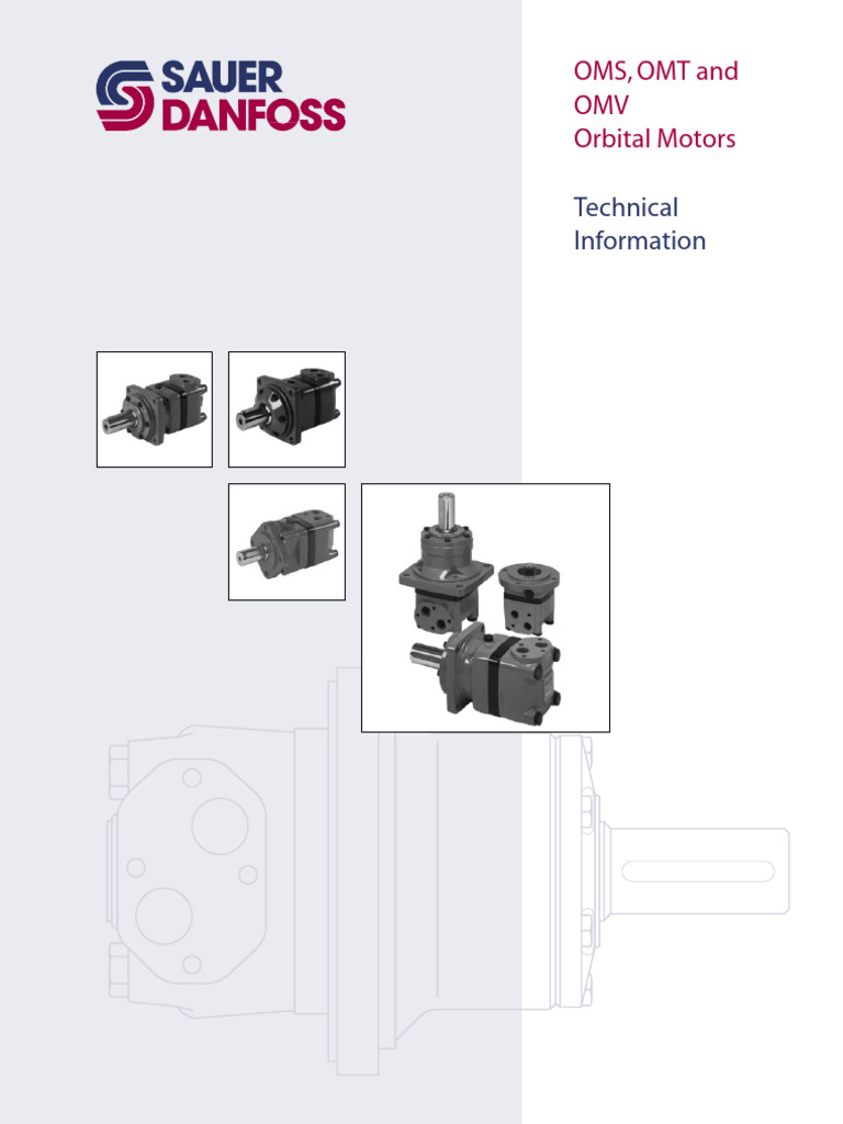Technical Information: OMS, OMT and OMV Orbital Motors | PDF ...