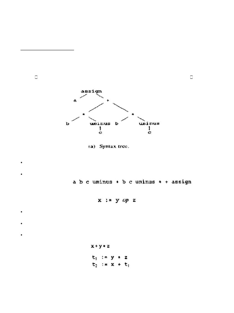 RkCD-Chapter 6 - Intermediate Code Generation | PDF | Pointer (Computer ...