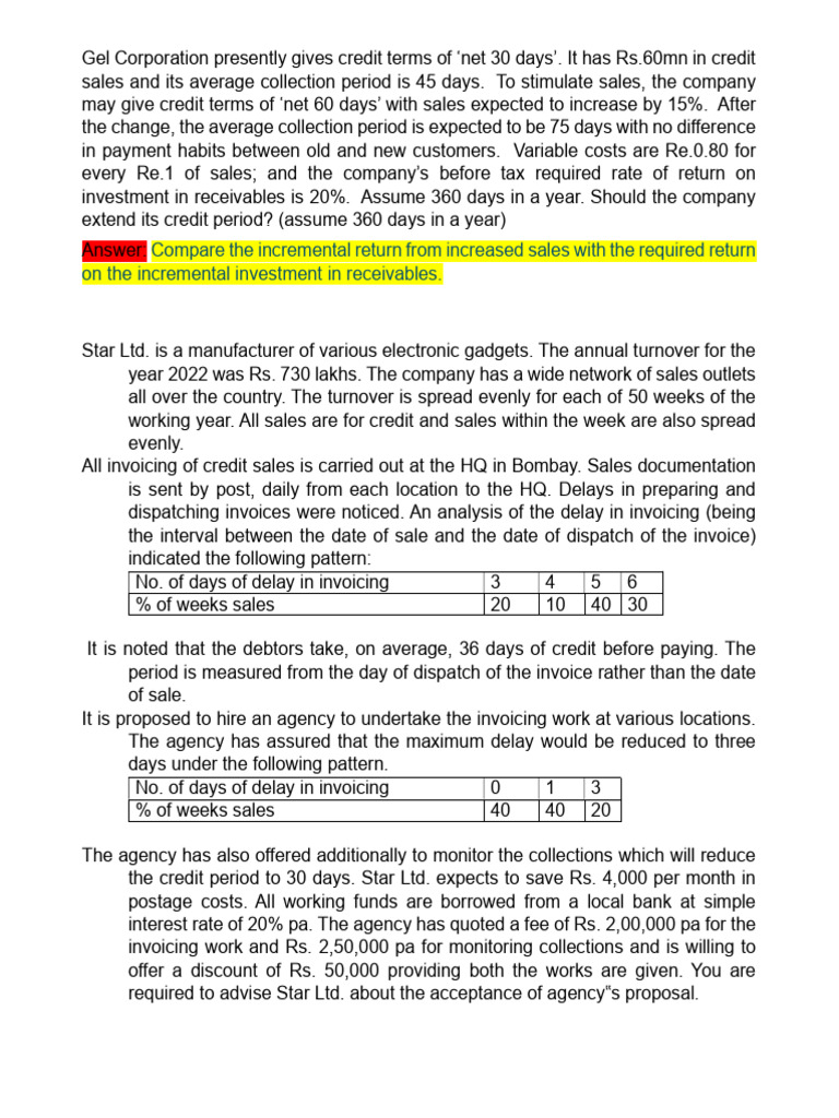 Sums | PDF | Credit | Finance & Money Management