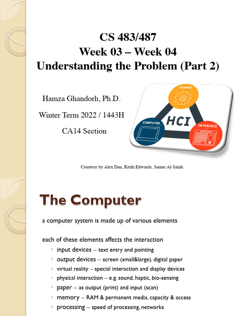 CS487 CA14 Week03 Week04 P2 Slides V2 | PDF | Menu (Computing) | Window (Computing)