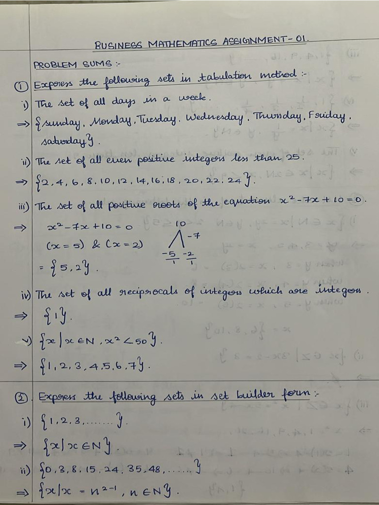Business Maths | PDF