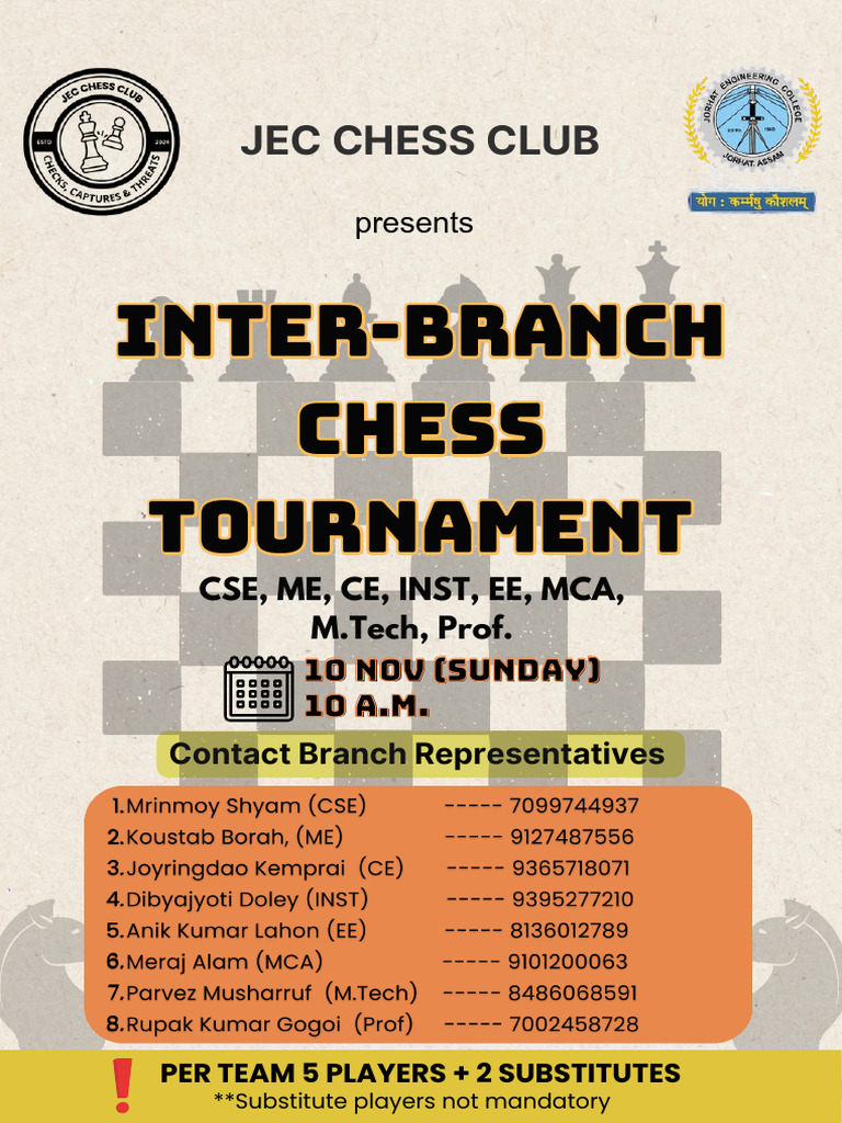 Inter-Branch Tournament | PDF
